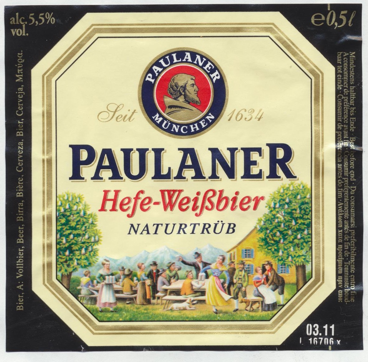Paulaner Hefe-Weißbier Naturtrüb | BLOG-B.INFO